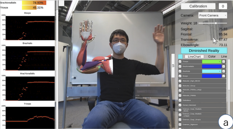 PerSiVal: On-Body AR Visualization of Biomechanical Arm Simulations | Benjamin Lee